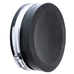 Fernco Adaptor 4"- 3" (111-104mm x 85-75mm) | Plastics Express