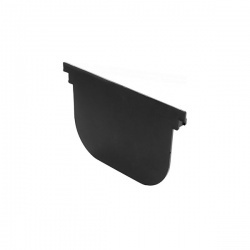 Shallow Polydrain End Cap CDEC | Plastics Express