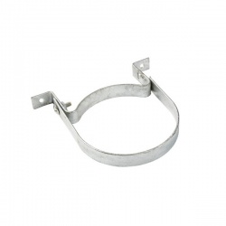 110mm Galvanised Pipe Bracket | Plastics Express