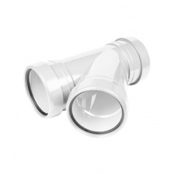 110mm 135° Triple Socket Branch | Plastics Express