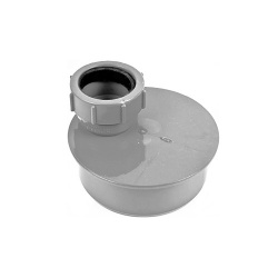 110mm Single Waste Adaptor 40mm | Plastics Express