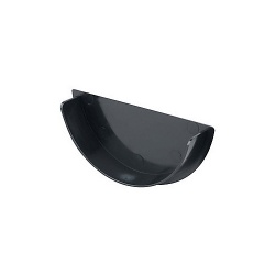 150mm Internal Stop End - Black | Plastics Express