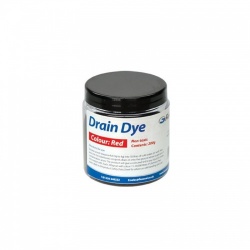 Drain Tracing Dye - Red 200gm | Plastics Express