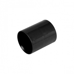 50mm Black Straight Coupling | Plastics Express