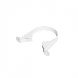 110mm Pipe Bracket White | Plastics Express