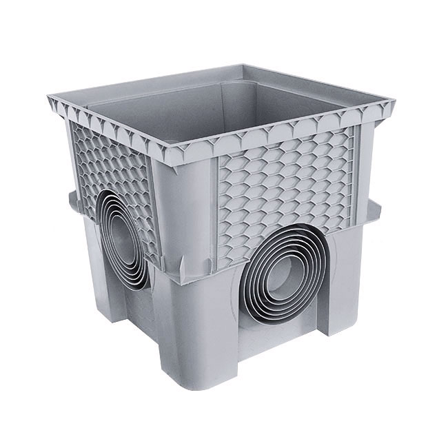 300mm x 300mm Catch Basin - Solid Cover | Plastics Express