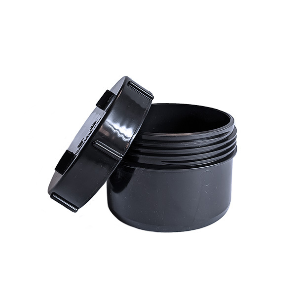 110mm Economy Soil Screwed Access Cap Black | Plastics Express