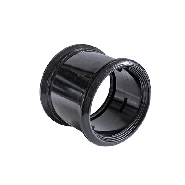 110mm Economy Soil Pipe Coupling D/S Black | Plastics Express