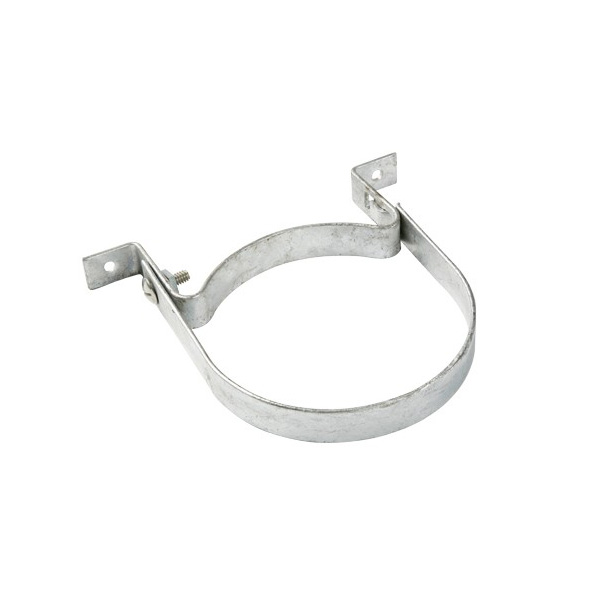160mm Galvanised Pipe Bracket | Plastics Express