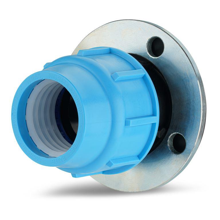 63mm x DN50 Flange Adaptor | Plastics Express
