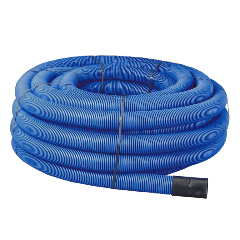 Blue Twinwall Duct 63mm x 50m Coil | Plastics Express