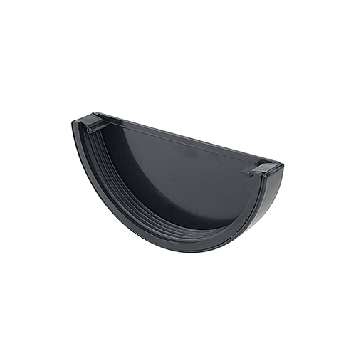 150mm External Stop End - Black | Plastics Express