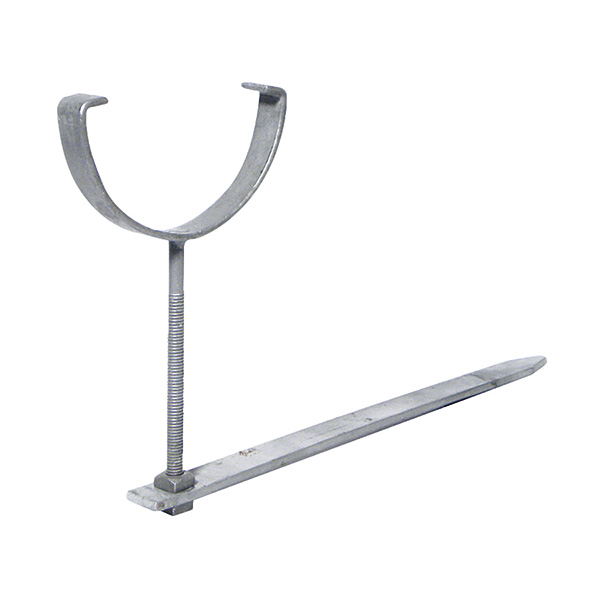 Galvanised Rise & Fall Gutter Bracket for 112mm Half Round Gutter ...