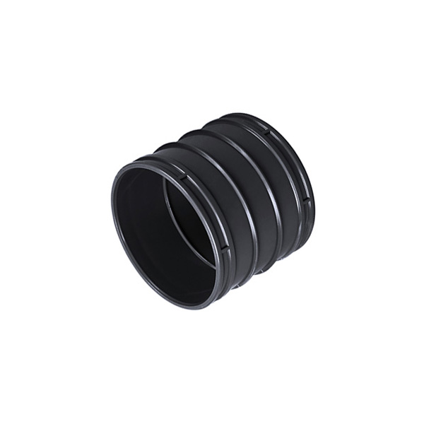 110mm Double Socket Coupling Black | Plastics Express