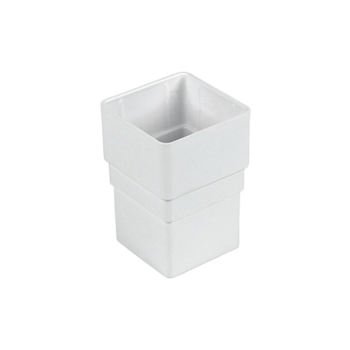 65mm Downpipe Socket White | Plastics Express