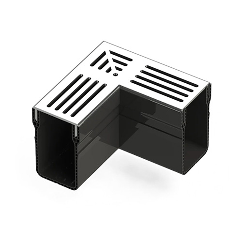 Threshold Drainage Corner Aluminium Grating | Plastics Express