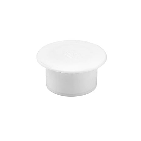 32mm White Socket Plug | Plastics Express