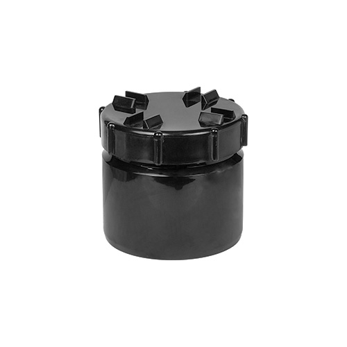 110mm Screwed Access Plug Black | Plastics Express