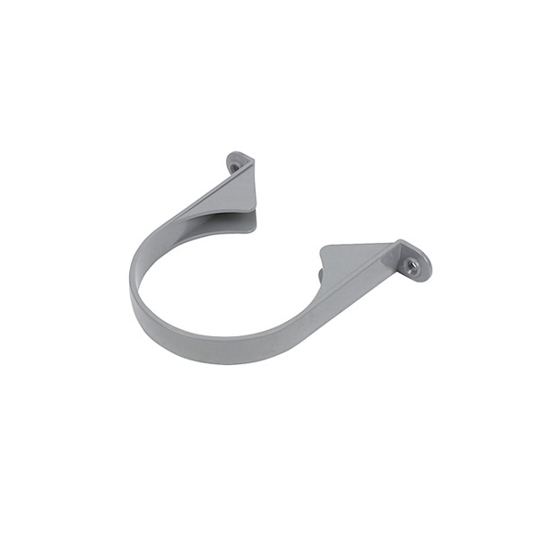 110mm Pipe Bracket Light Grey | Plastics Express