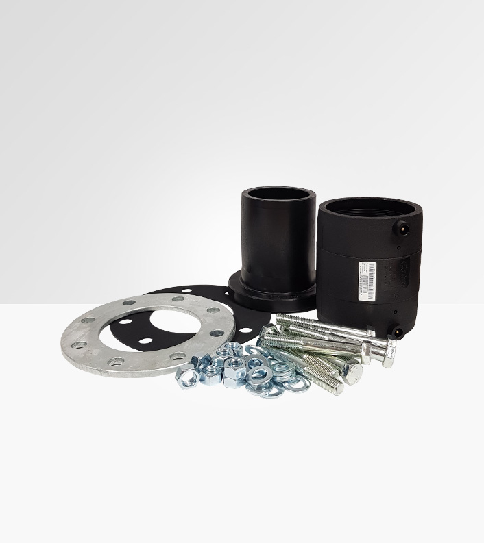 63mm Stub Flange Assembly Kit | Plastics Express