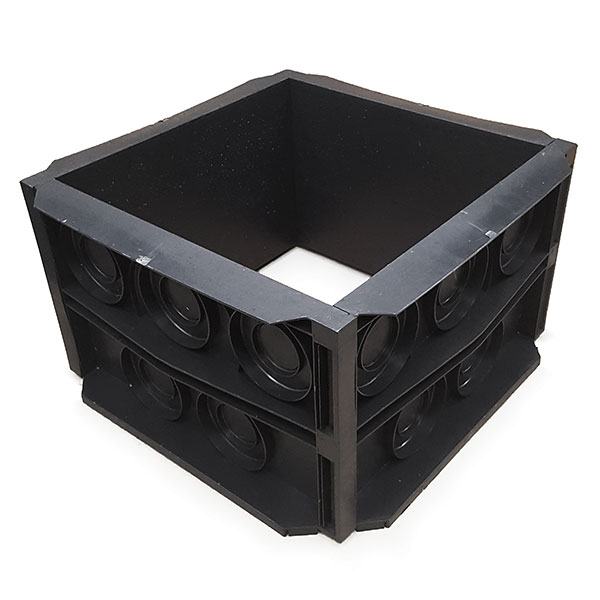 450mm x 450mm x 320mm deep Duct Access Box | Plastics Express