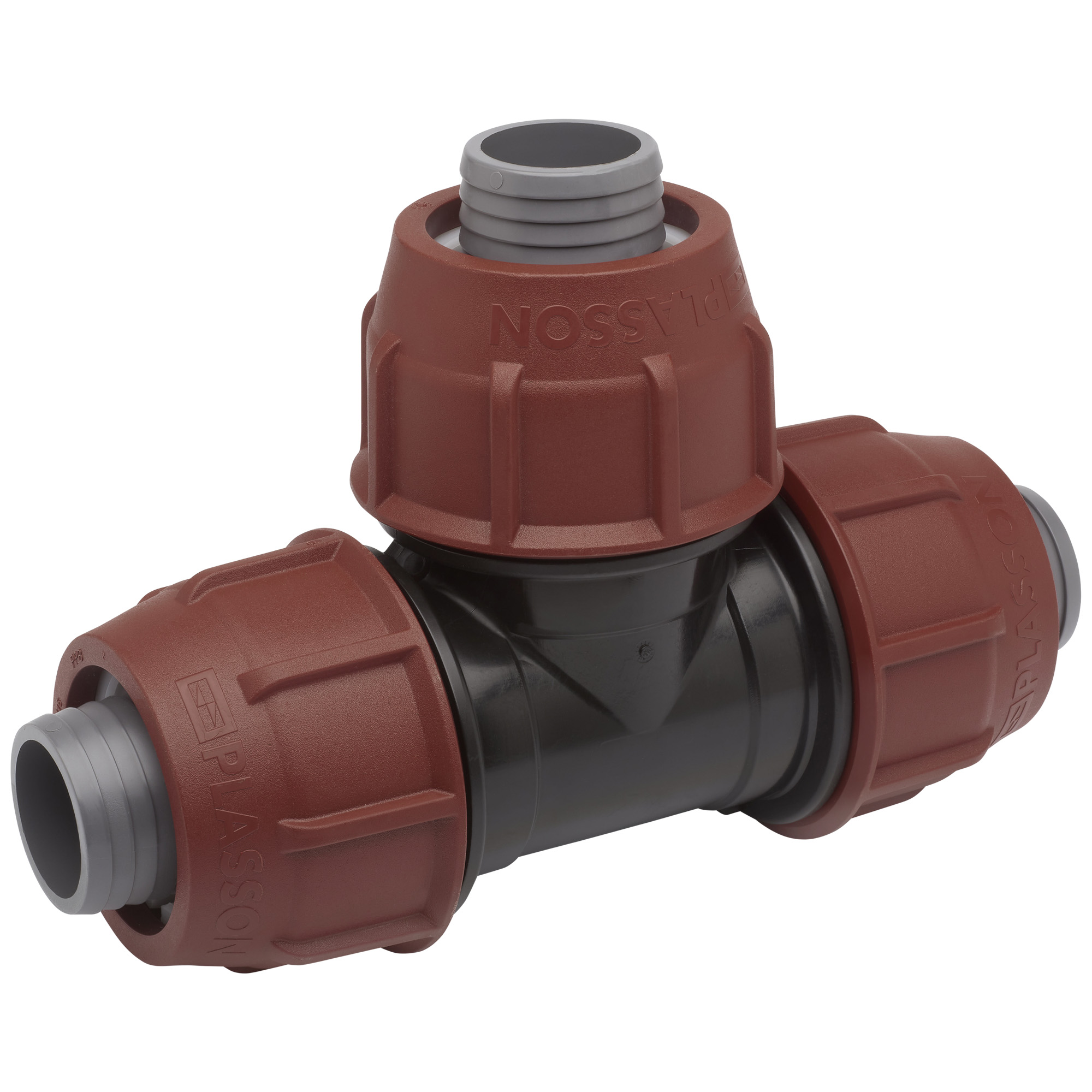 32mm Plasson Barrier Tee | Plastics Express